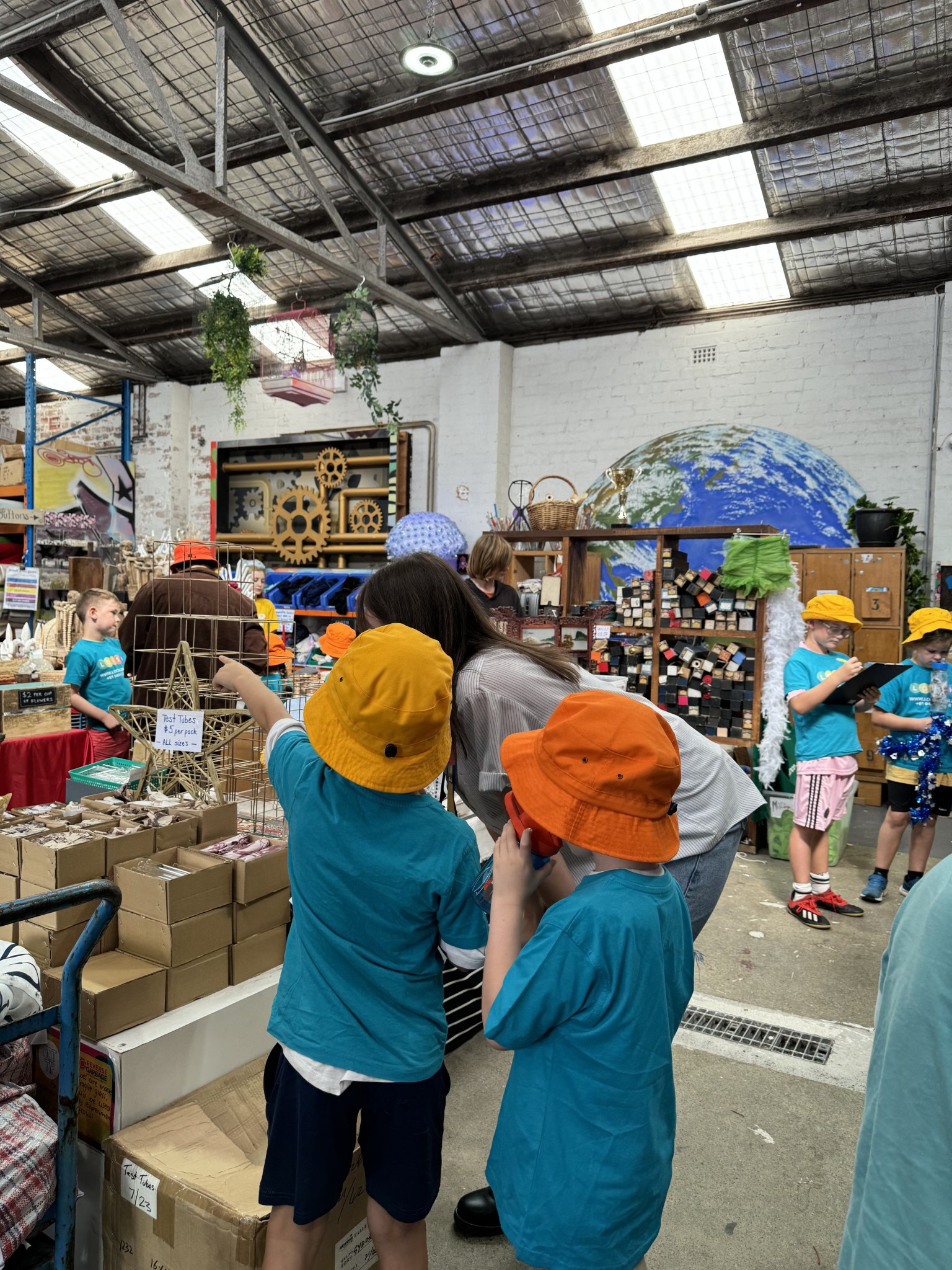 Primary School Workshops – Reverse Garbage