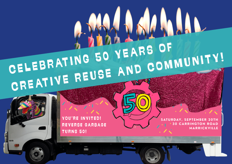 Reverse Garbage turns 50! – Reverse Garbage