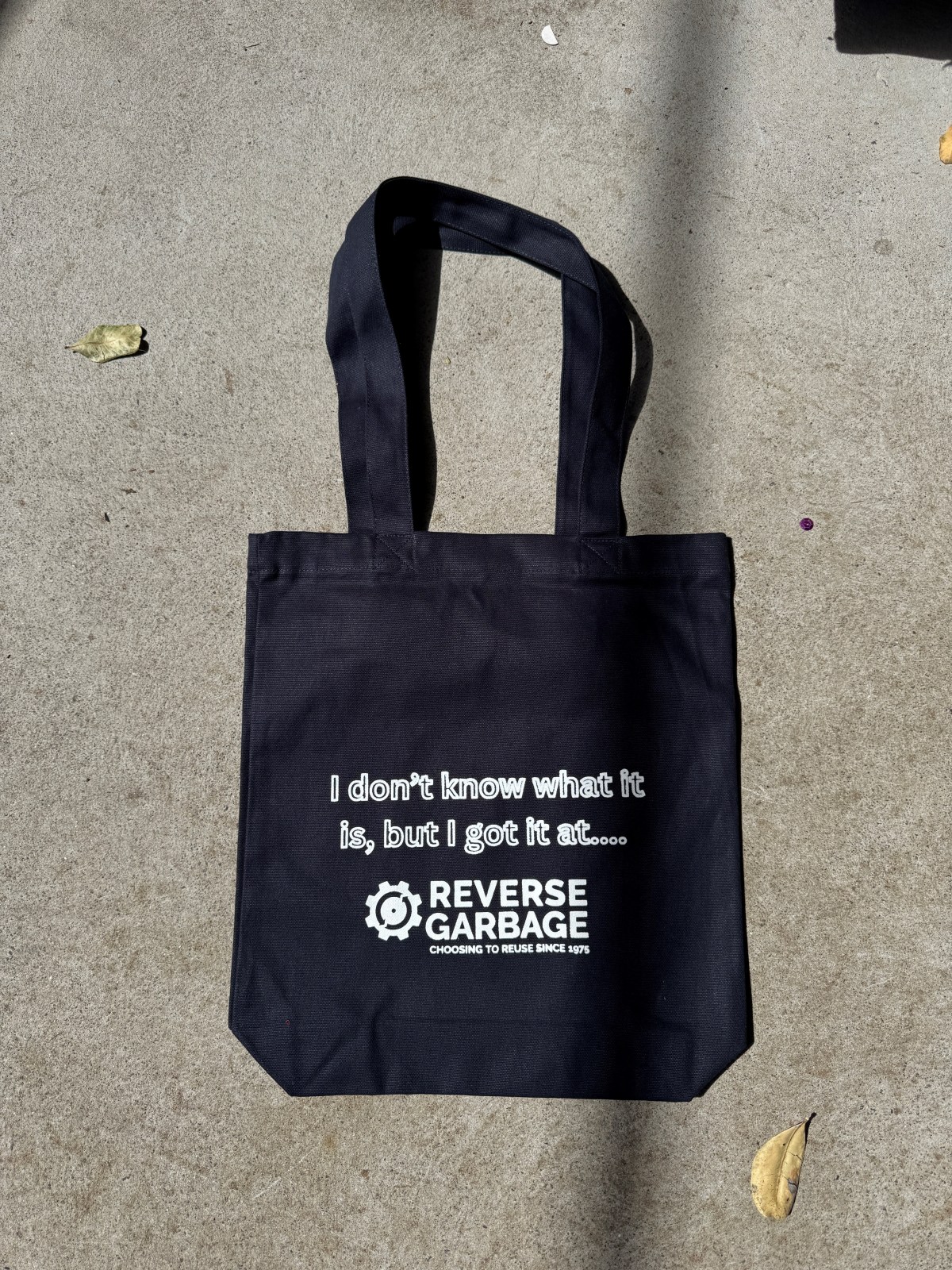Reverse Garbage Tote – Reverse Garbage